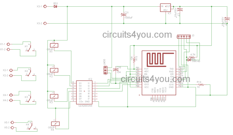 IOT based home automation project | Circuits4you.com IOT based home automation project | Circuits4you.com