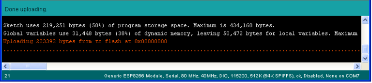 ESP8266 LED Blink | Circuits4you.com
