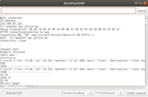 ESP8266 weather station using Arduino IDE | Circuits4you.com