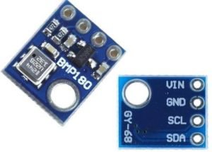 ESP8266 BMP180 pressure sensor interface | Circuits4you.com